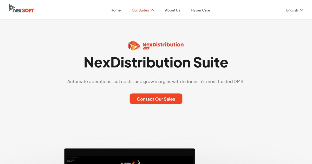 NexSoft Package | NexDistribution Suite